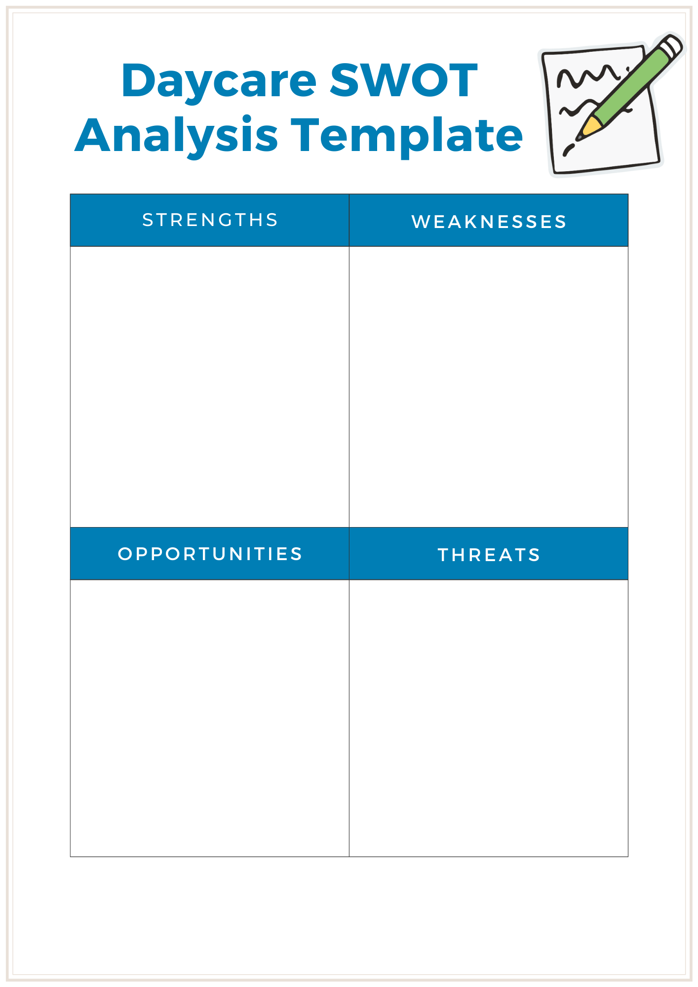How to Write a Child Care Business Plan - Template Included